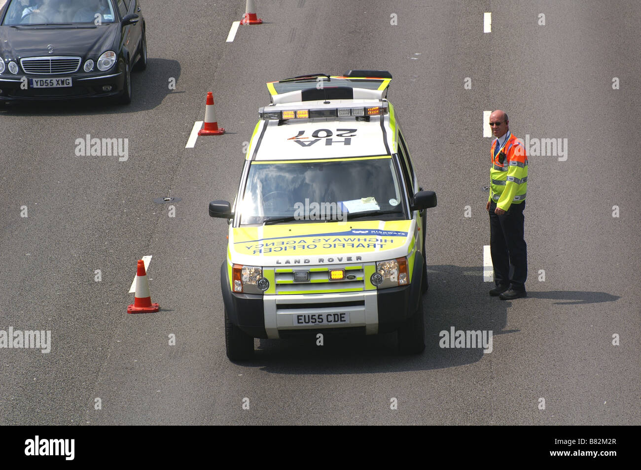 Highways officer vehicle hi-res stock photography and images - Alamy