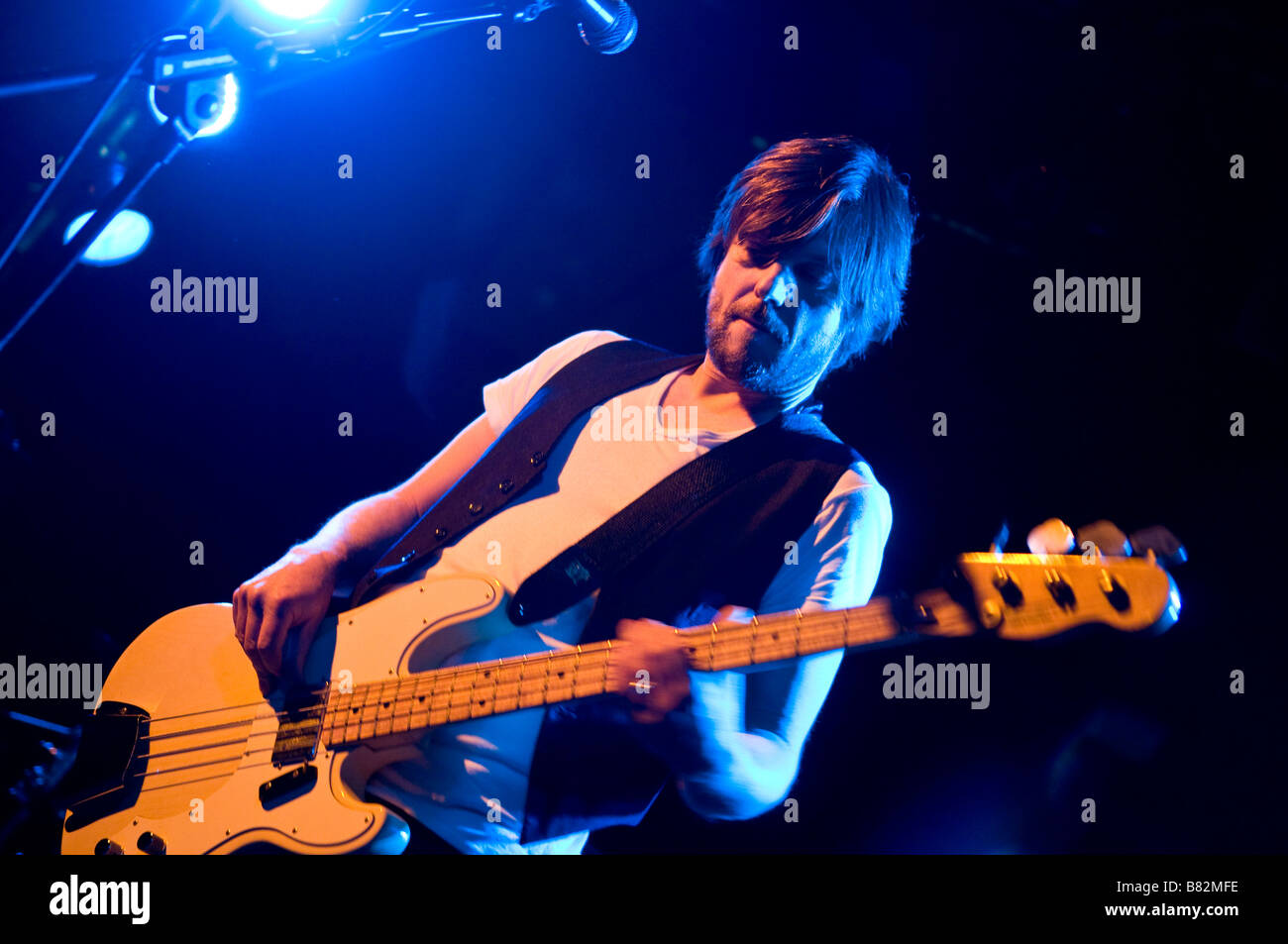 London-based group The Magic Bullet Band perform on stage at 93 Feet ...