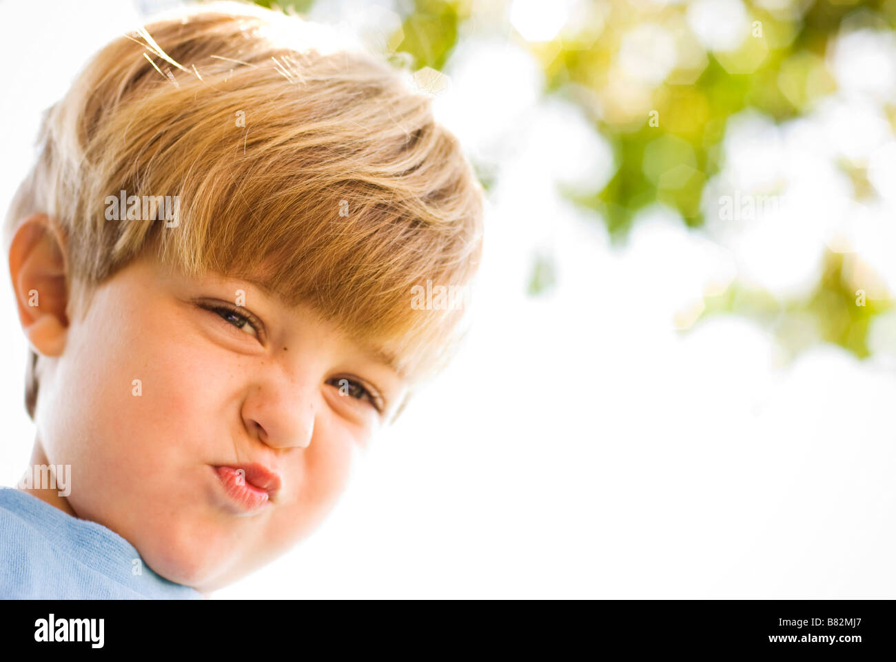 Childlike face hi-res stock photography and images - Alamy