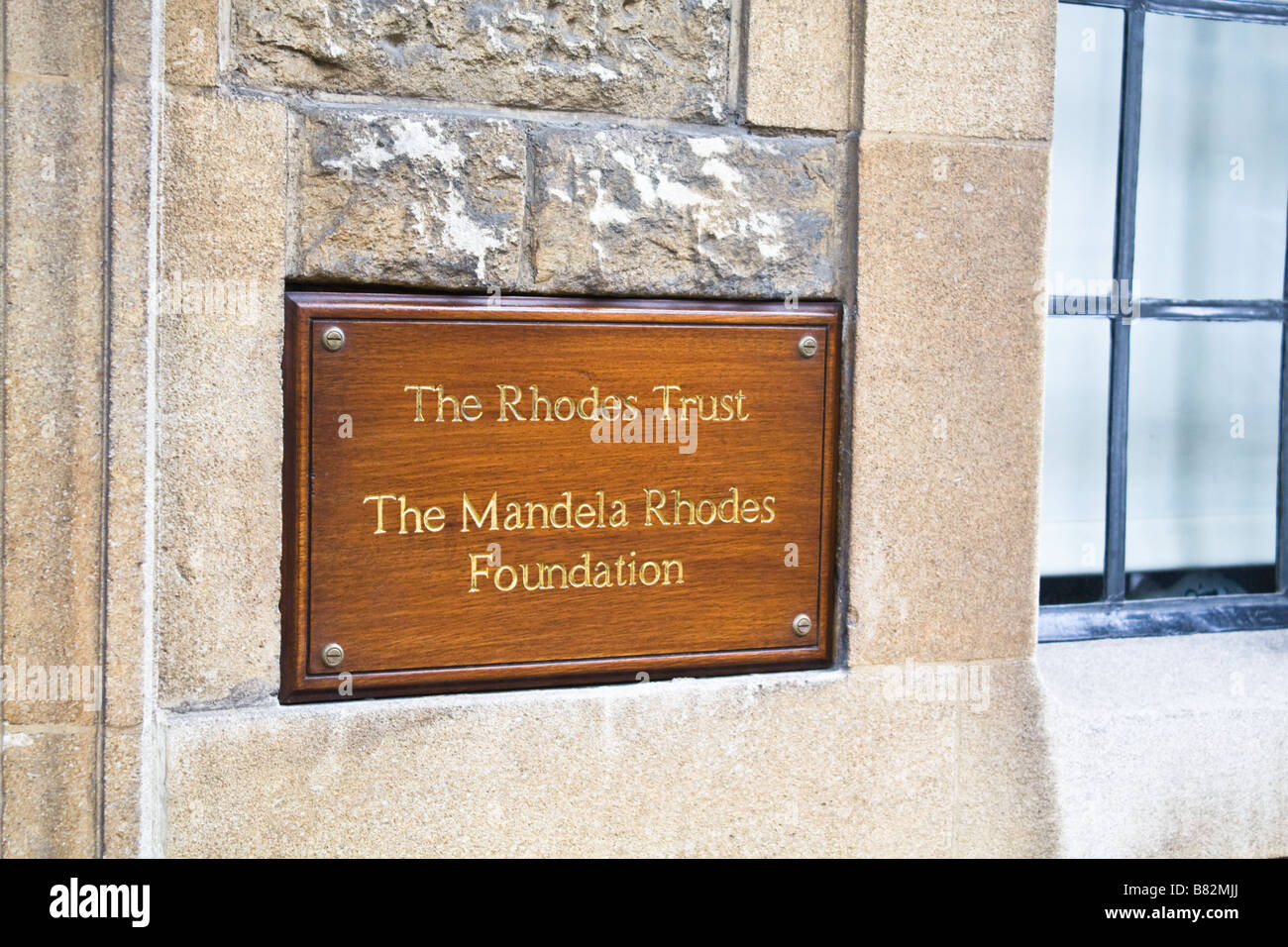 Photo taken outside The Rhodes Trust and Mandela Rhodes Foundation in ...