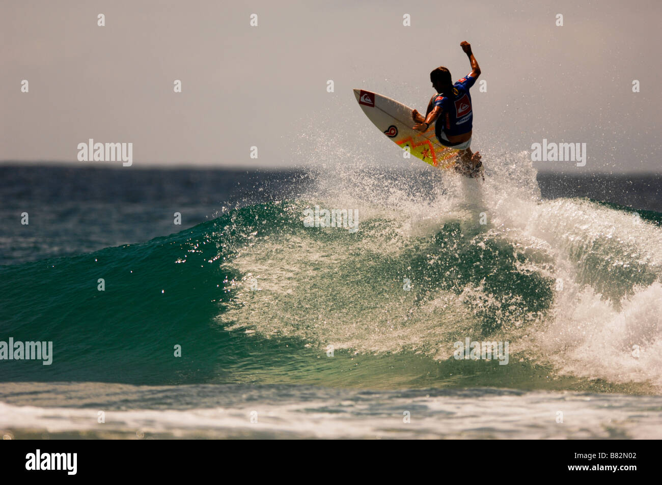 first day of quicksilver pro surf competion Coolangatta Australia ...