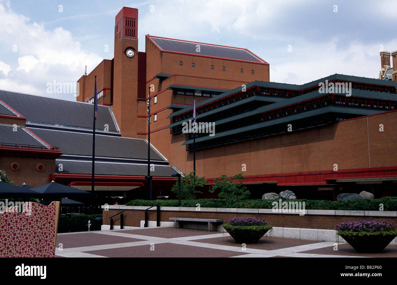 The British Library Euston Road London Stock Photo - Alamy