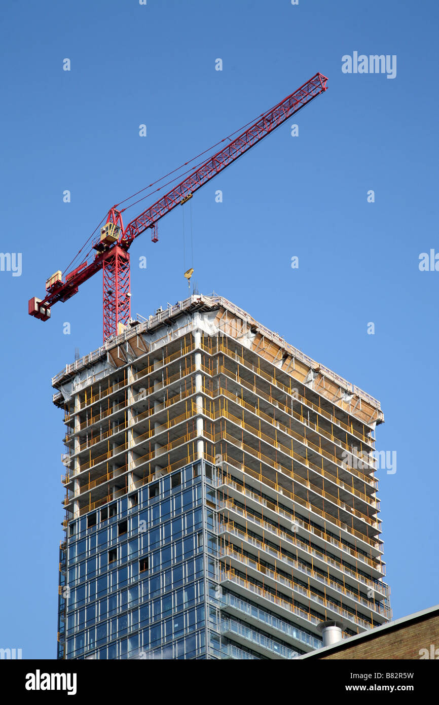 High rise apartment building under construction Stock Photo - Alamy