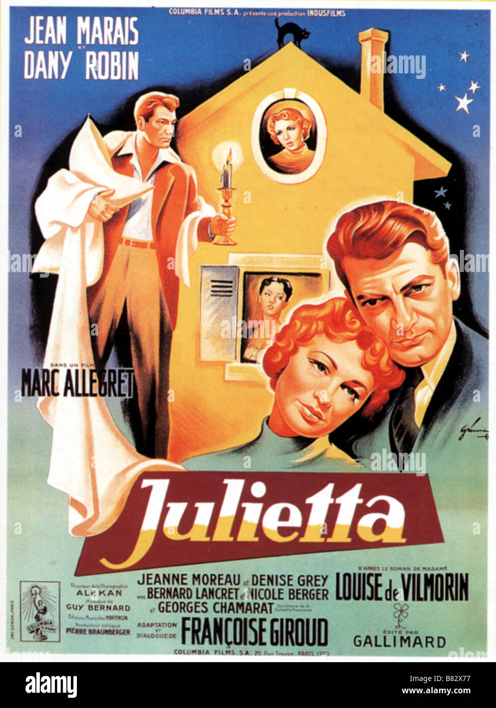 Julietta Year: 1953 - France Director: Marc Allégret Movie poster (Fr ...