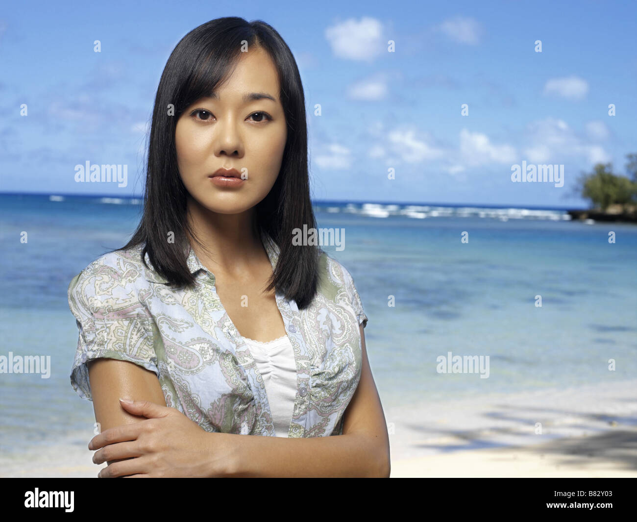 Lost TV Series 2004 - 2010 - USA 2005 Season 02 Yunjin Kim Stock Photo ...
