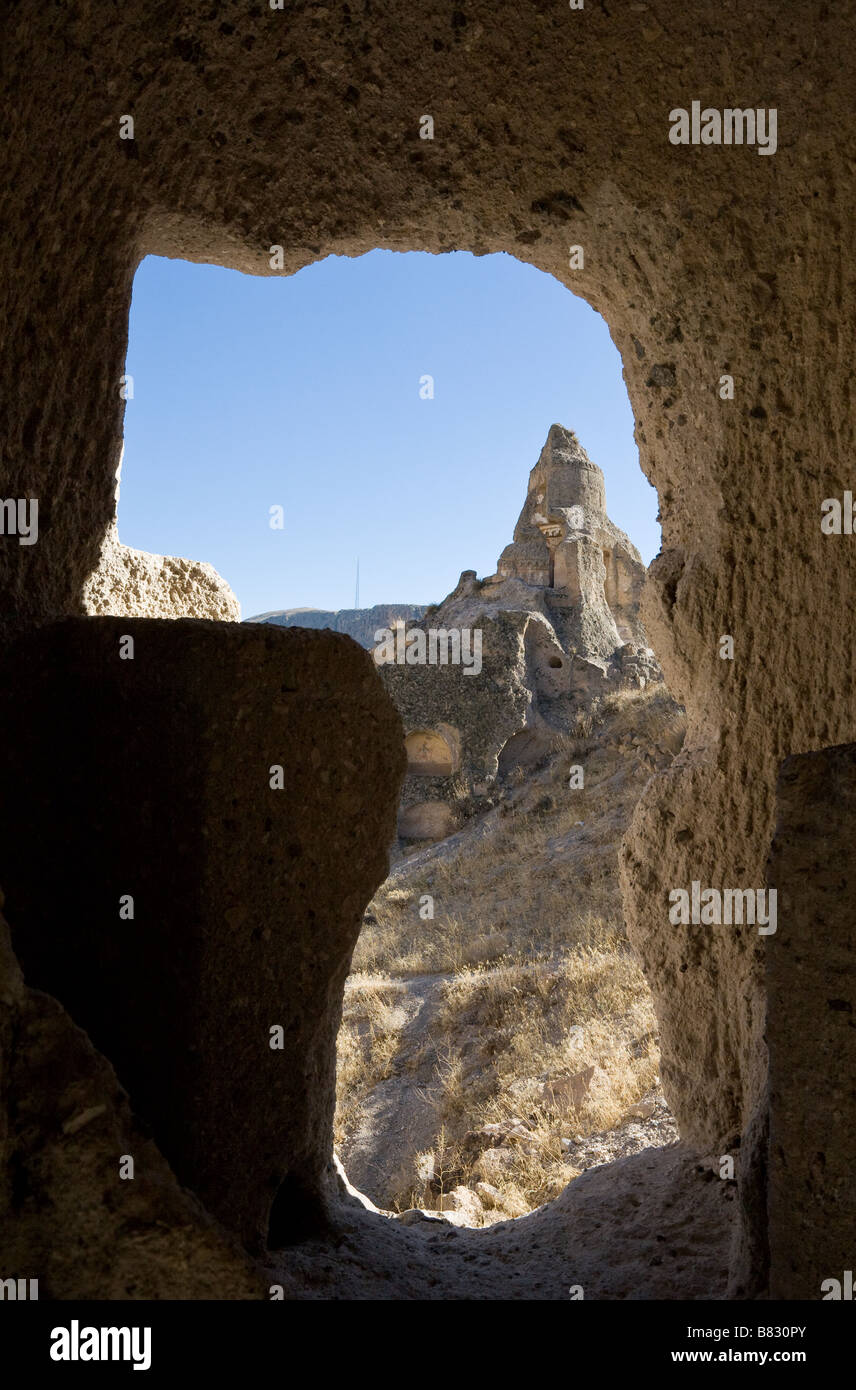 Hidden Church Framed. The Hidden Church framed by a window of the Domed ...