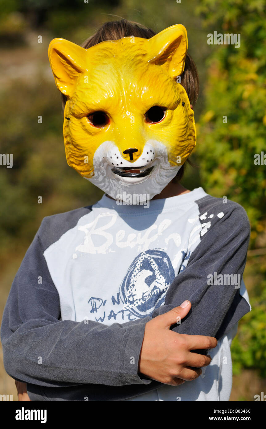 Fox and mask hi-res stock photography and images - Alamy