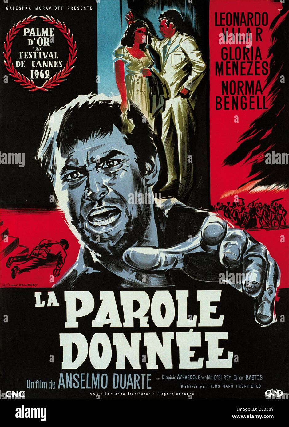 O Pagador de Promessas Year: 1962 Director: Anselmo Duarte Movie poster ...