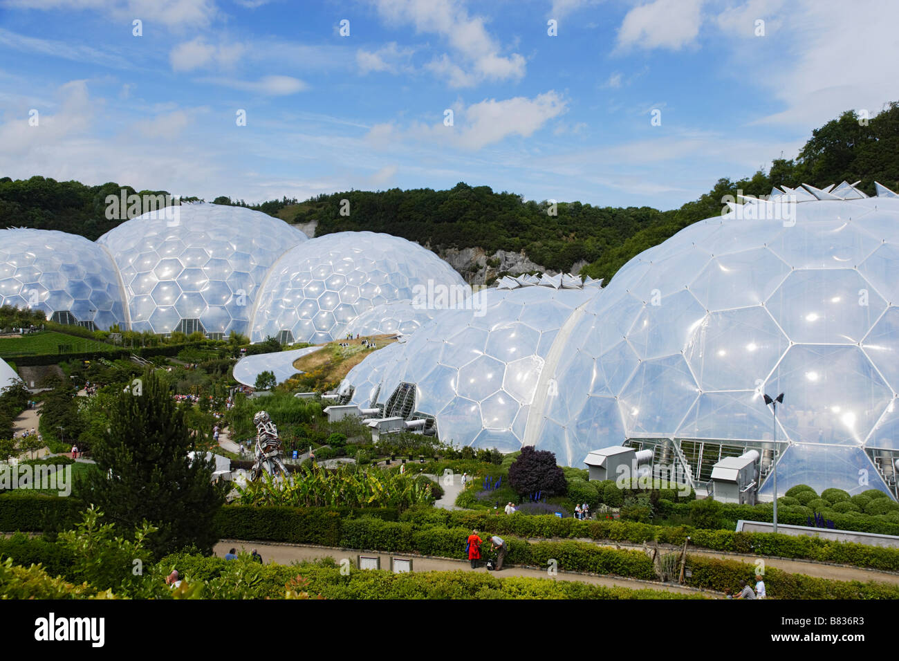 Eden Project Bodelva Cornwall England United Kingdom Stock Photo - Alamy