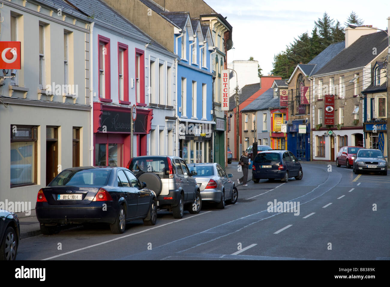 Back Roads Ireland Drive 20 Dramatic Donegal Donegal Town Stock Photo ...