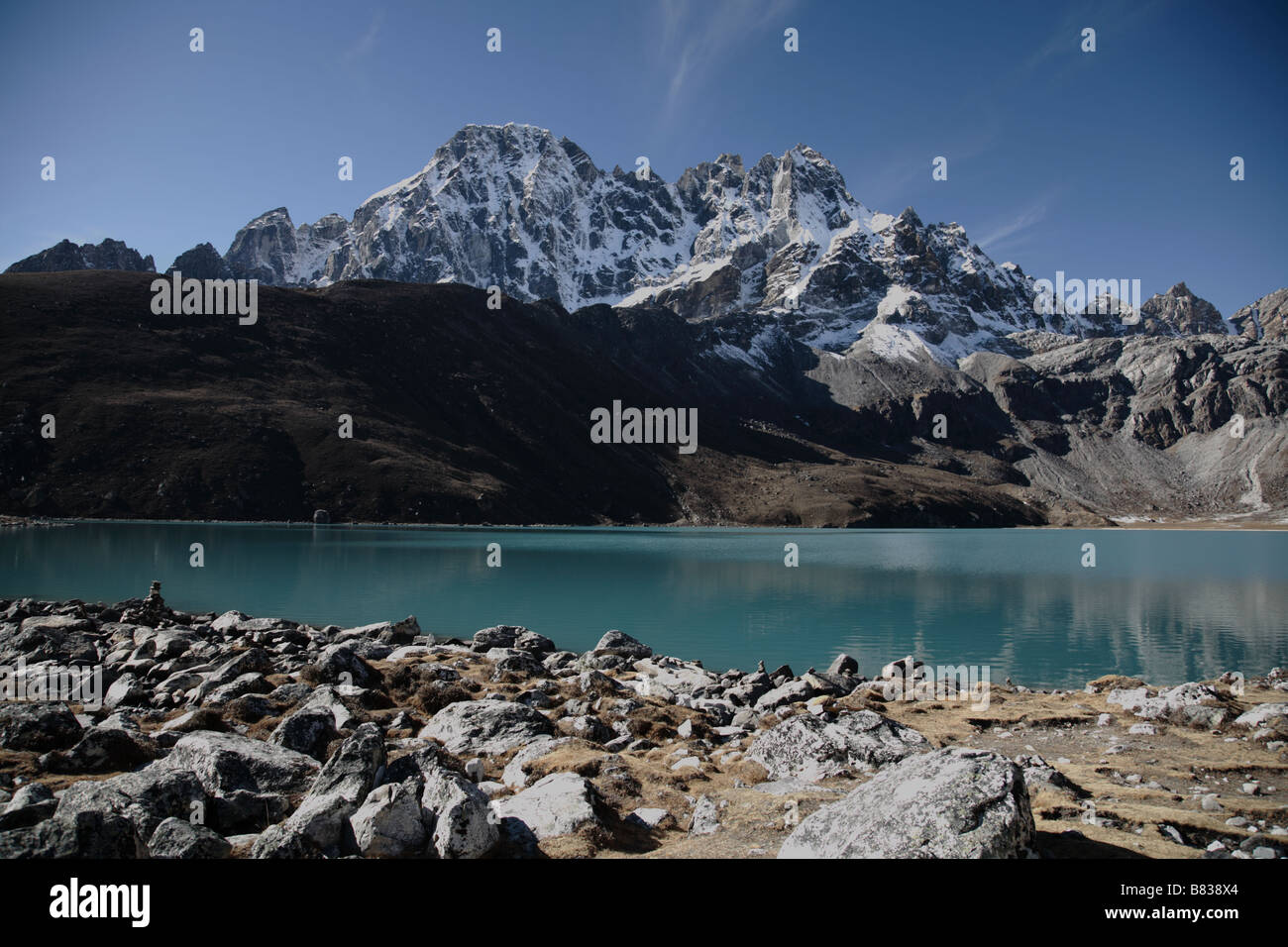 Gokyo (third) Lake also known as Dudh Pokhari Stock Photo - Alamy