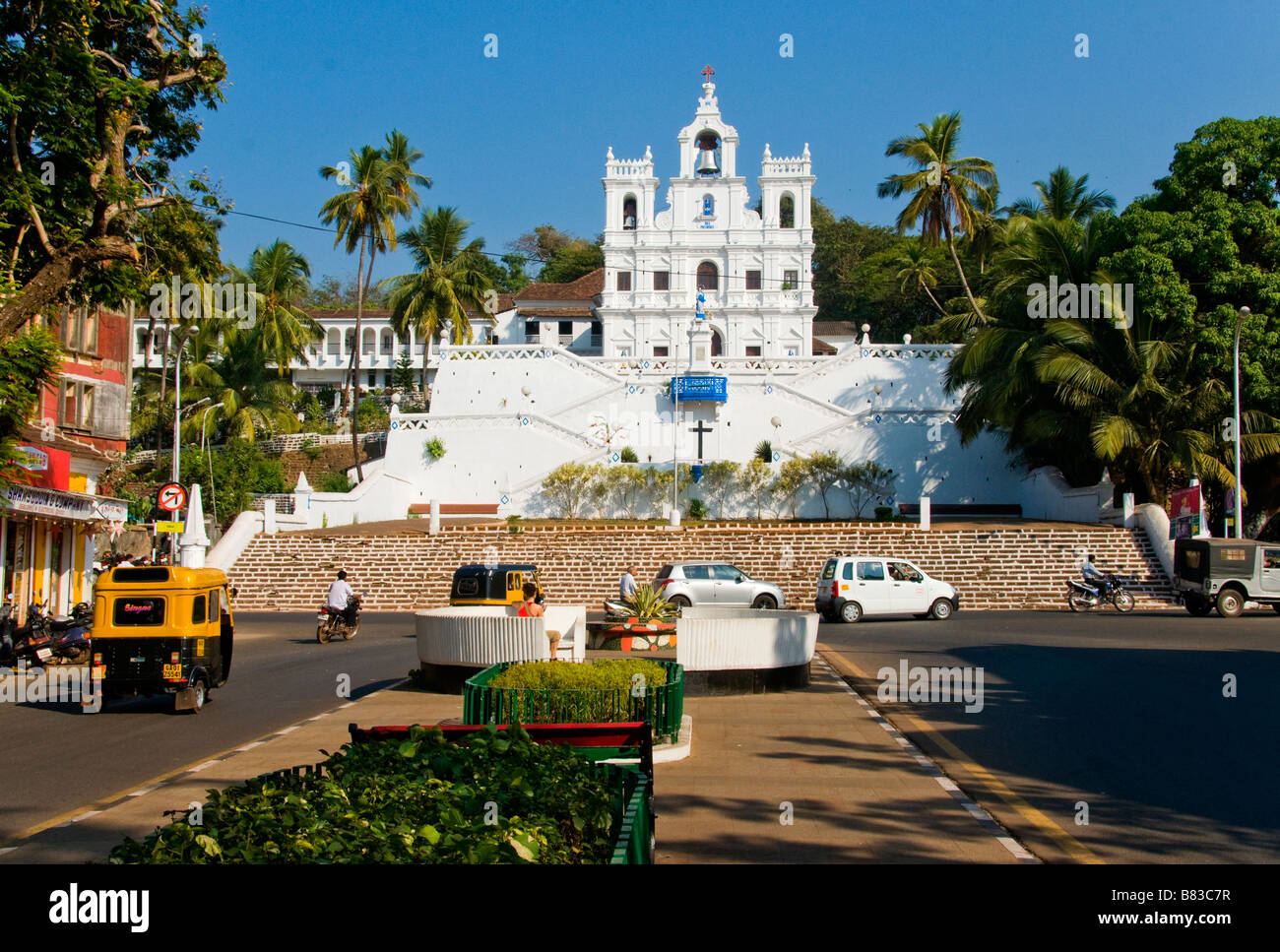 Church of Our Lady of Immaculate Conception in Panjim Goa India Stock ...