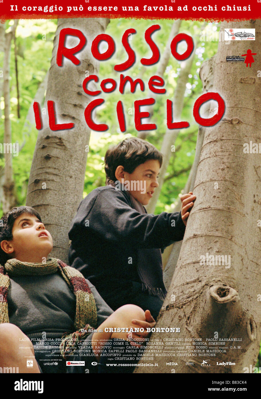 Rosso come il cielo Year : 2006 Italy Simone Gullì, Luca Capriotti Director: Cristiano Bortone ...