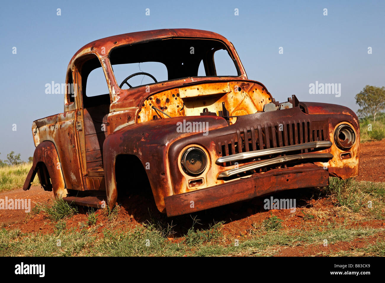 Rusty cars in the Outback Northern Territory Australia Stock Photo - Alamy
