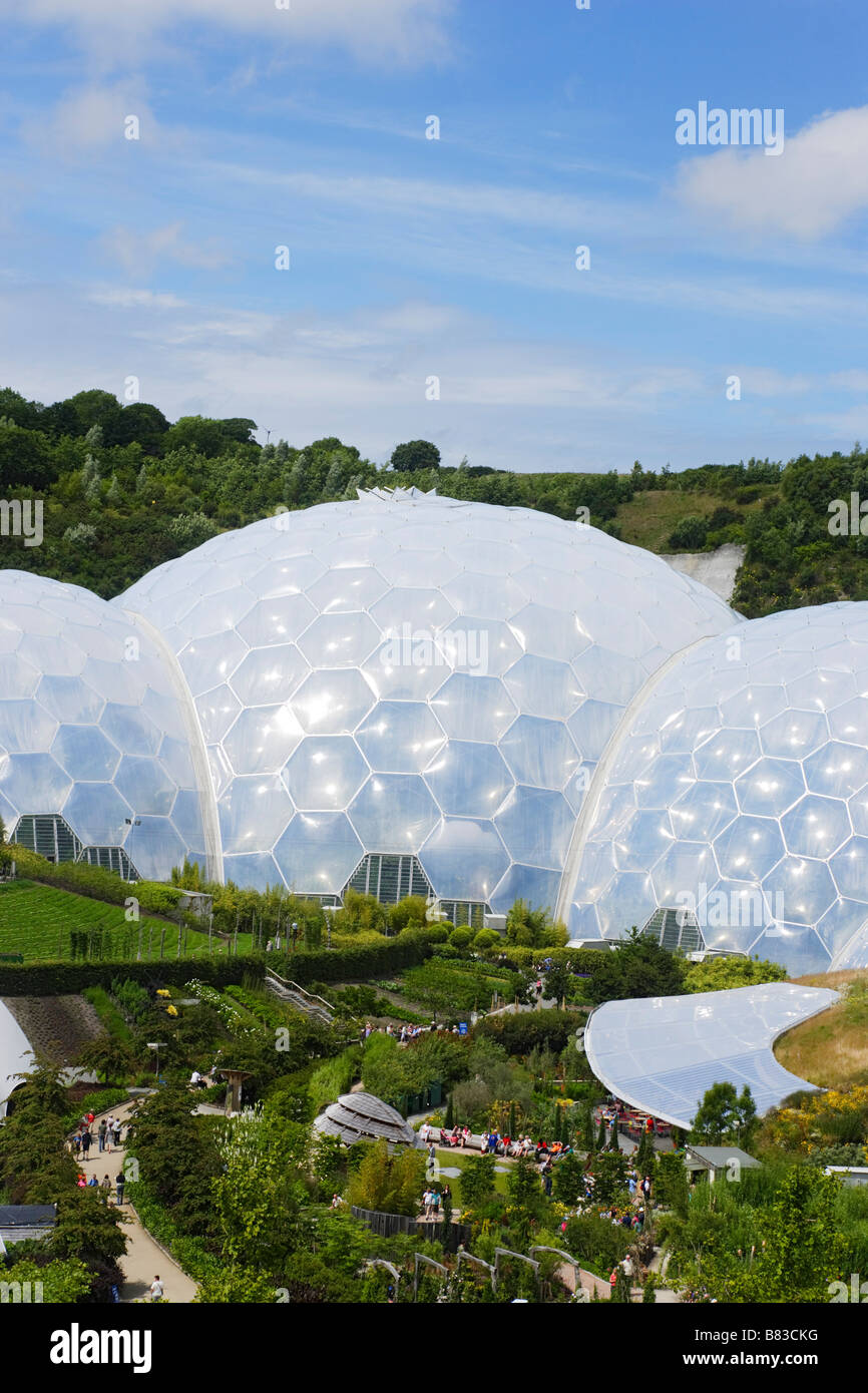 Eden Project Bodelva Cornwall England United Kingdom Stock Photo - Alamy