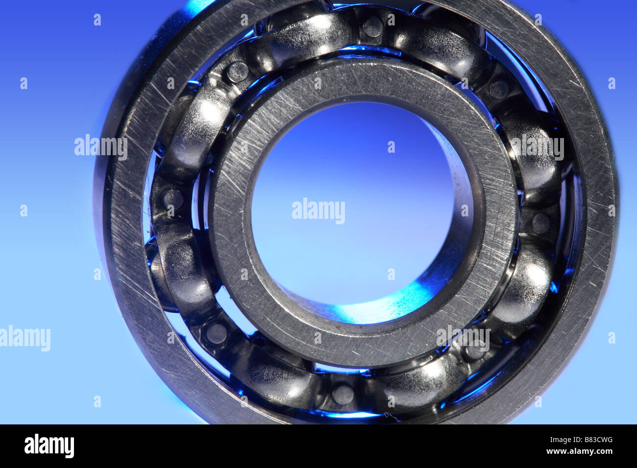 Close-up of ball bearing Stock Photo - Alamy