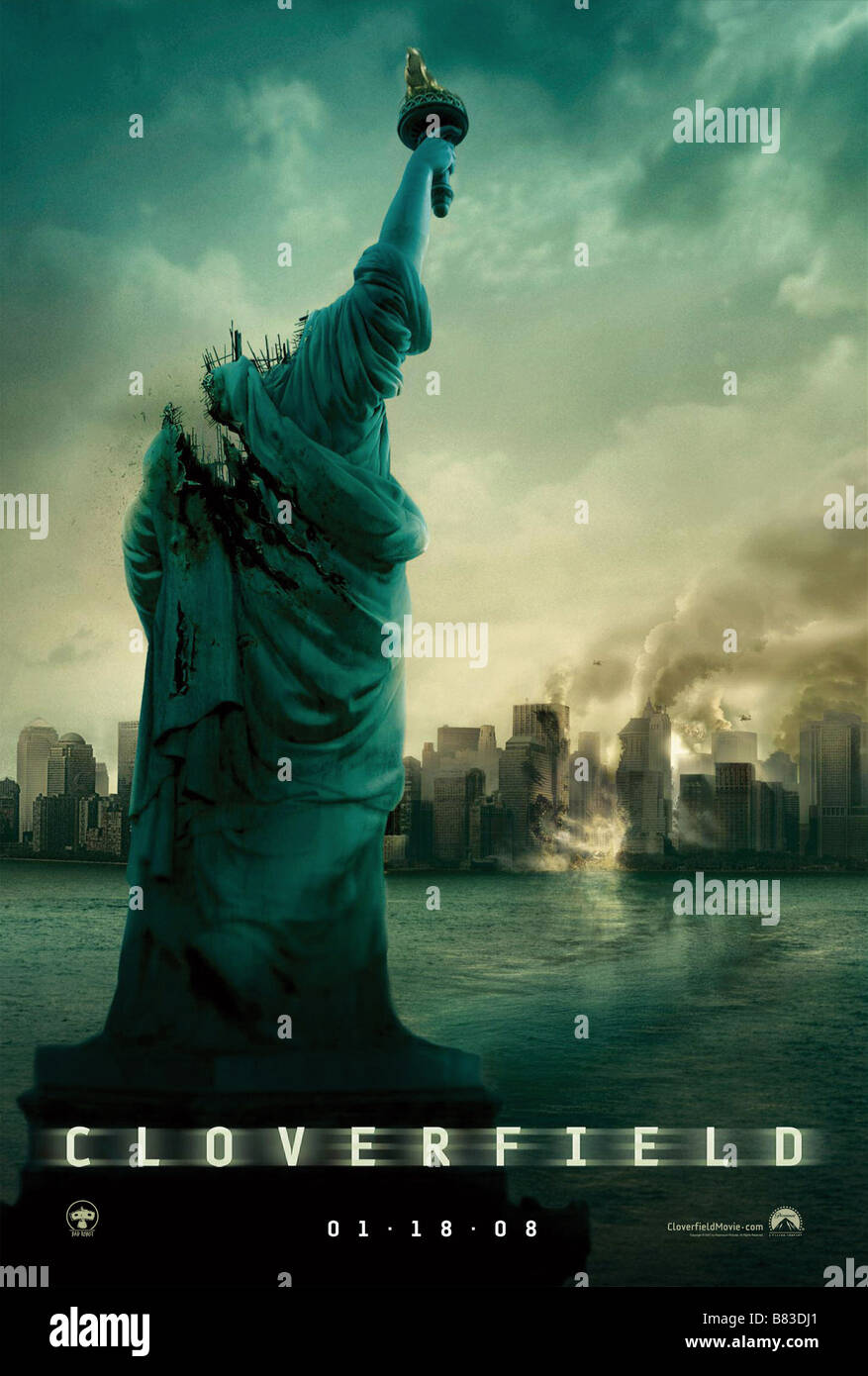 Cloverfield Cloverfield (2008) USA Pré-affiche Director: Matt Reeves ...