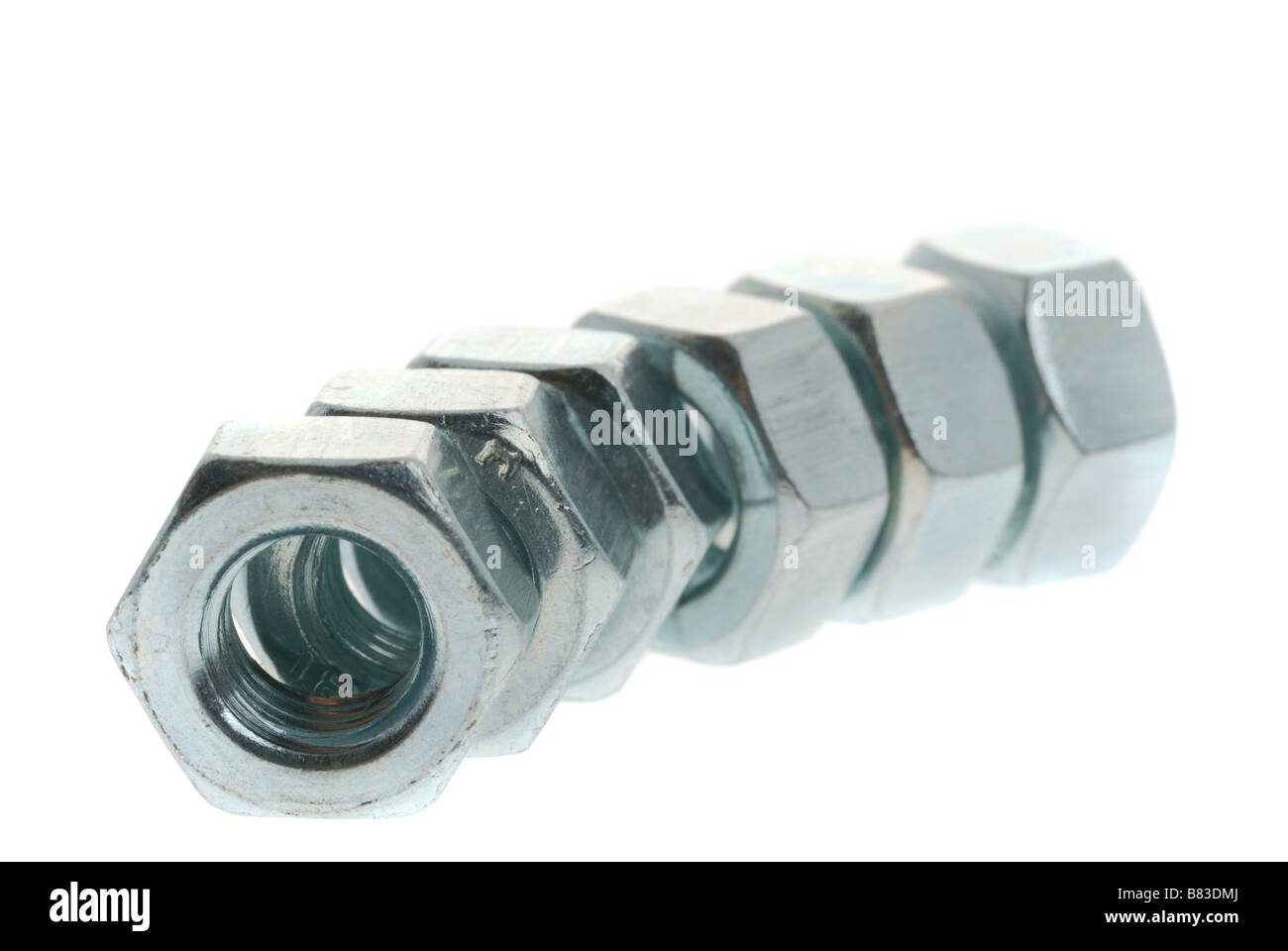 nuts Fixing details for a fastening of details Stock Photo - Alamy