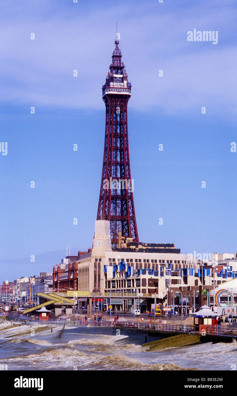 Blackpool Tower and Seafront, Lancashire, UK Stock Photo - Alamy