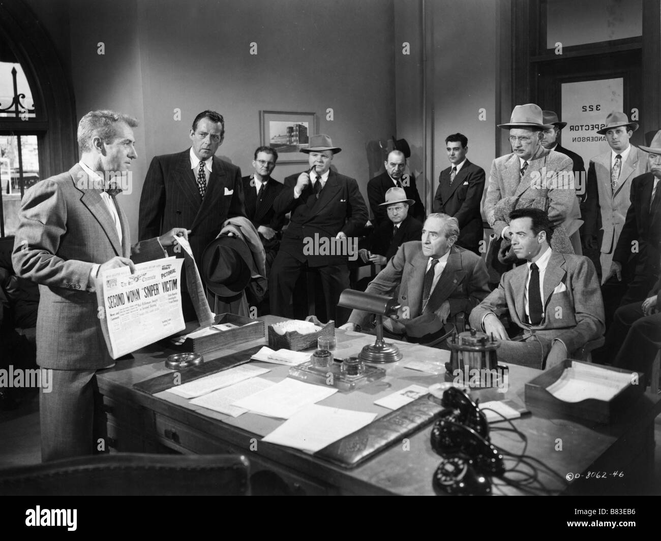 L'homme à l'affut The Sniper (1952) usa Adolphe Menjou, Gerald Mohr ...