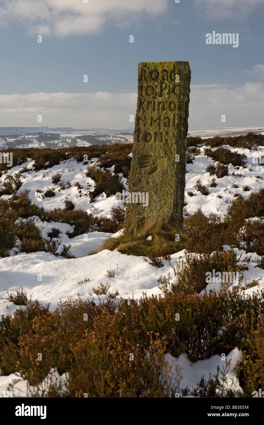 North york moors snow hi-res stock photography and images - Alamy