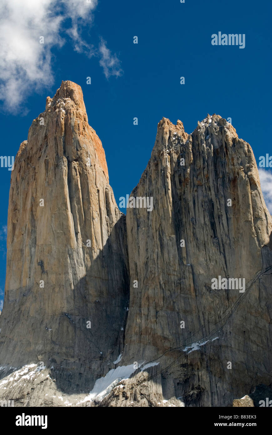 Torres Del Paine (towers of Paine), Chile Stock Photo - Alamy