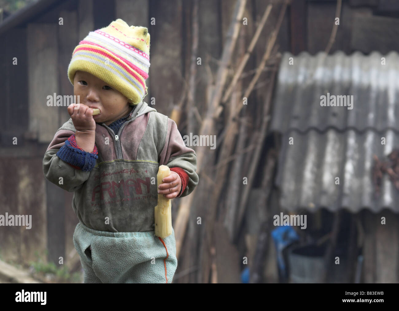 Boy covered mud hi-res stock photography and images - Alamy