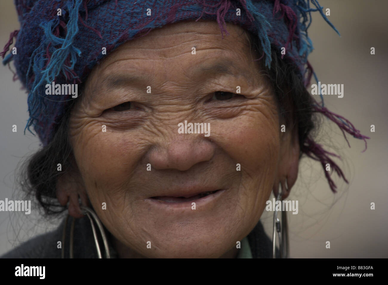 Black Hmong Women Smiling Stock Photo - Alamy
