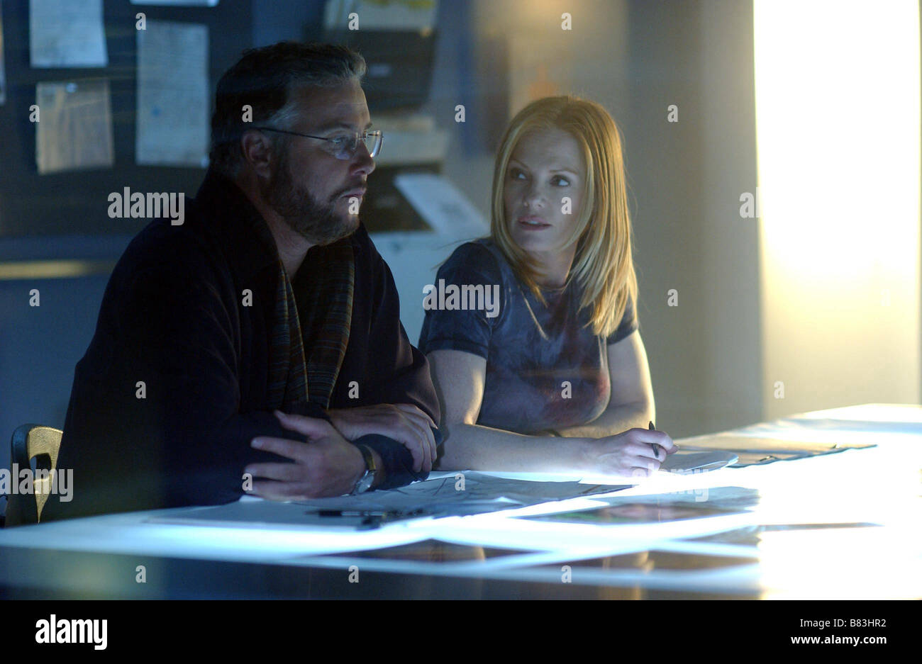William petersen and marg helgenberger hi-res stock photography and ...
