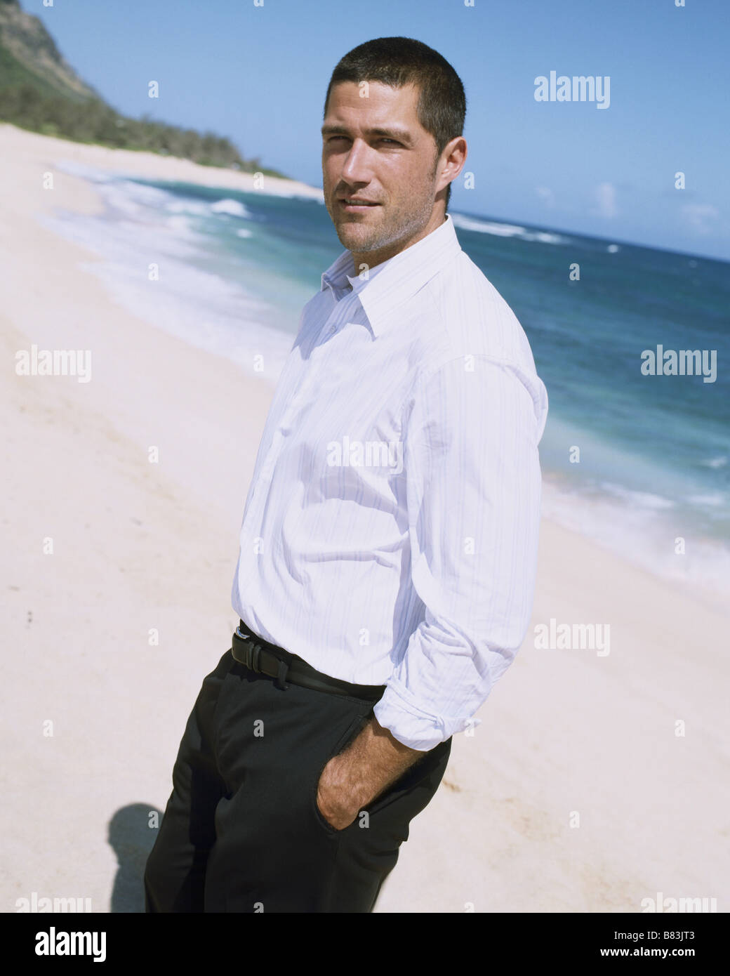 Lost TV Series 2004 - 2010 - USA 2004 Season 01 Matthew Fox Stock Photo ...