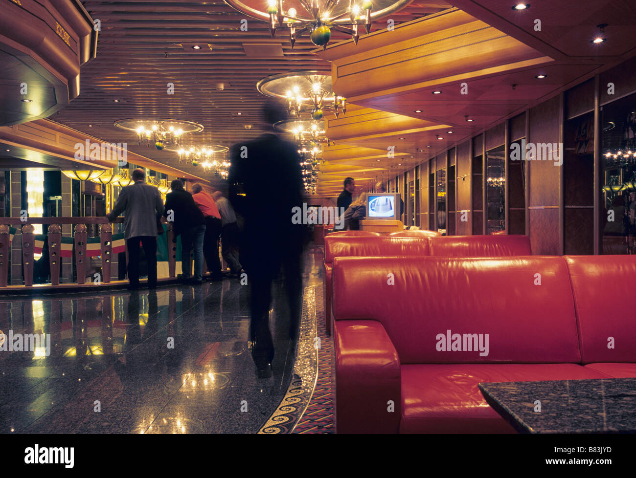 Cruise ship interior hallway hi-res stock photography and images - Alamy