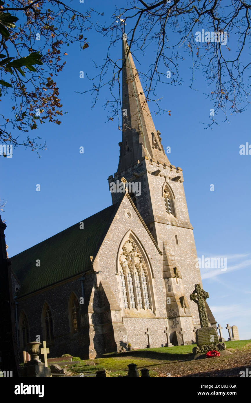 Midgham church, Berkshire, UK Stock Photo - Alamy