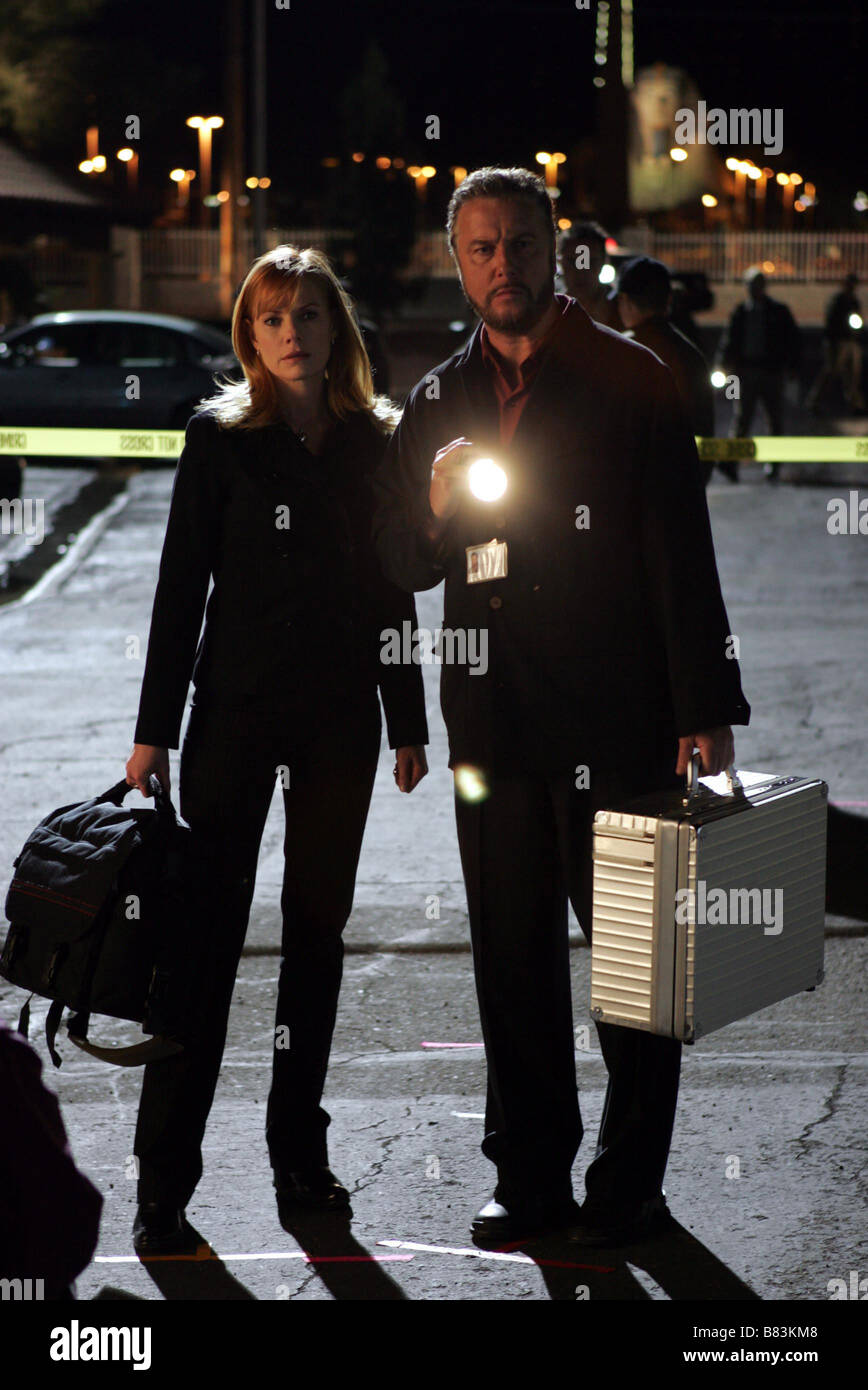 William petersen marg helgenberger csi hi-res stock photography and ...