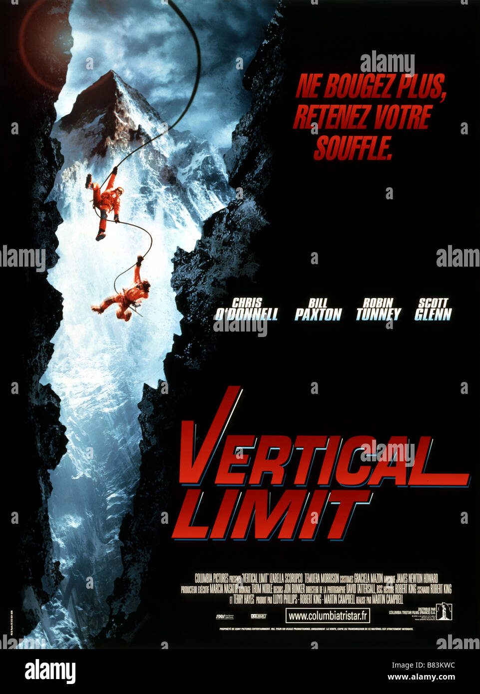 Vertical Limit (2000) USA / Germany Affiche , Poster Director: Martin Campbell Stock Photo - Alamy