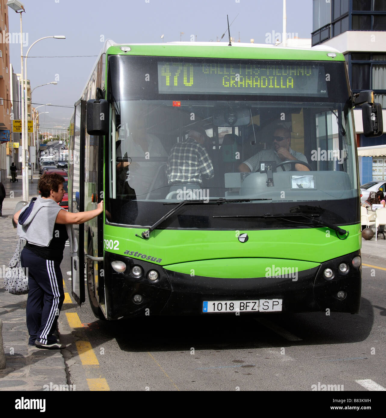 Spanish buses hi-res stock photography and images - Alamy