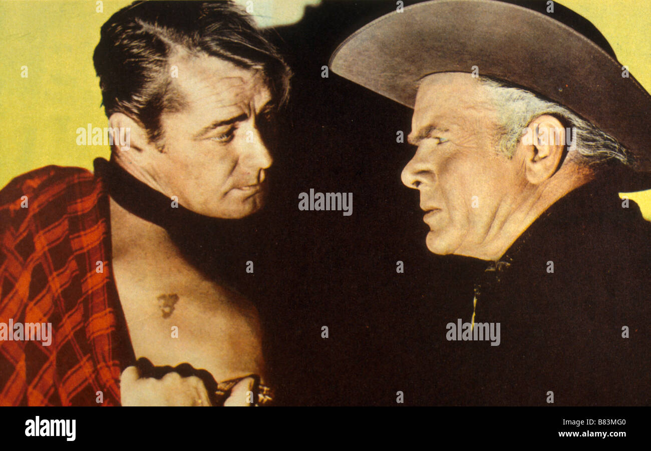 Marqué au fer Branded Year: 1950 - usa Alan Ladd , Charles Bickford ...