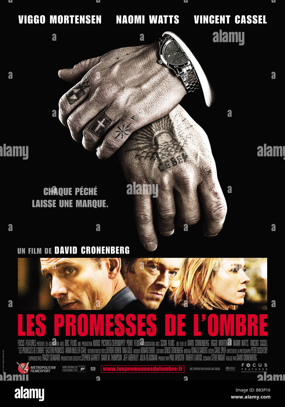 Eastern Promises Year : 2007 UK / Canada / USA Affiche, Poster Director ...