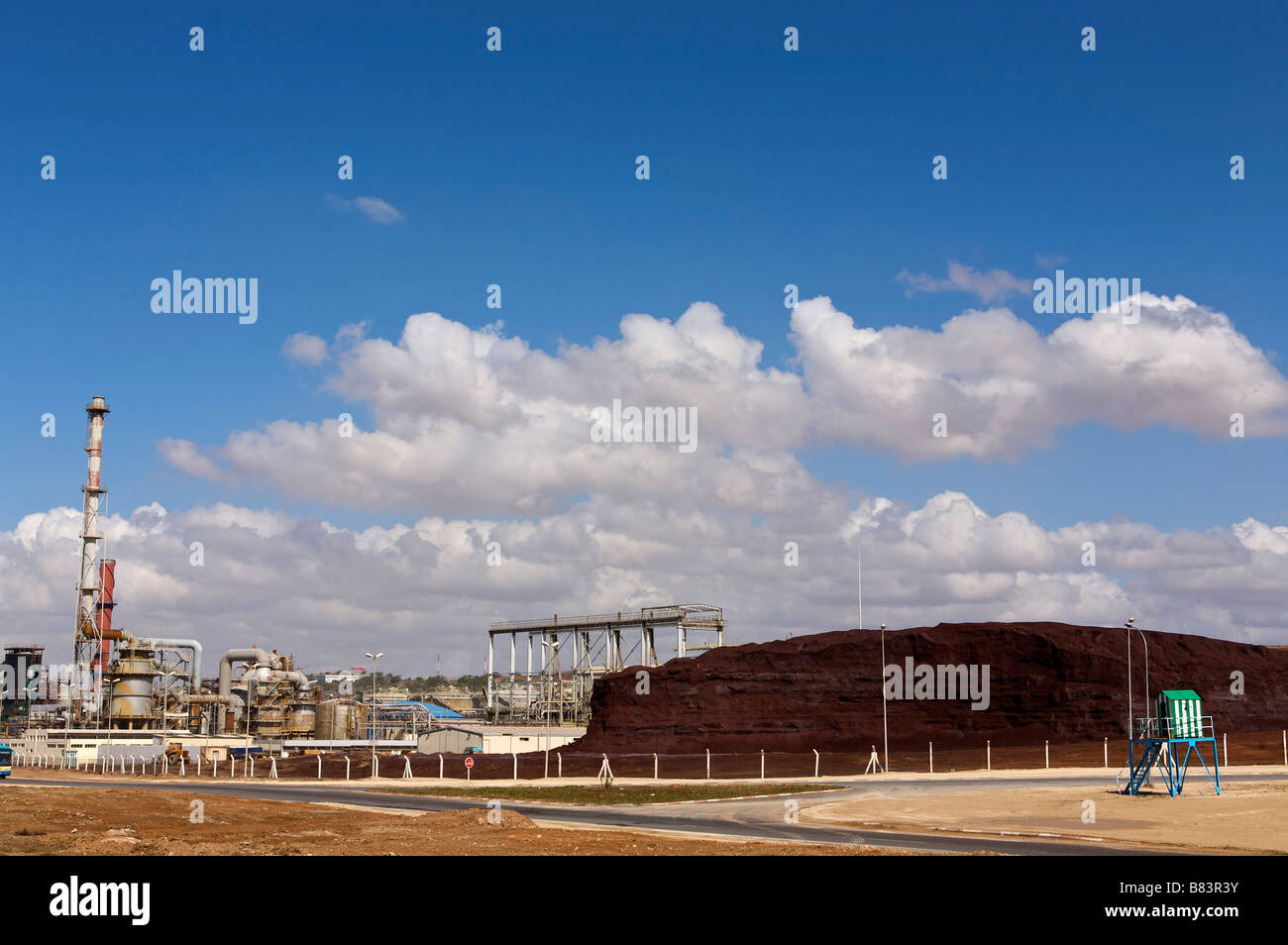 Phosphate industry in Safi Morocco Stock Photo - Alamy