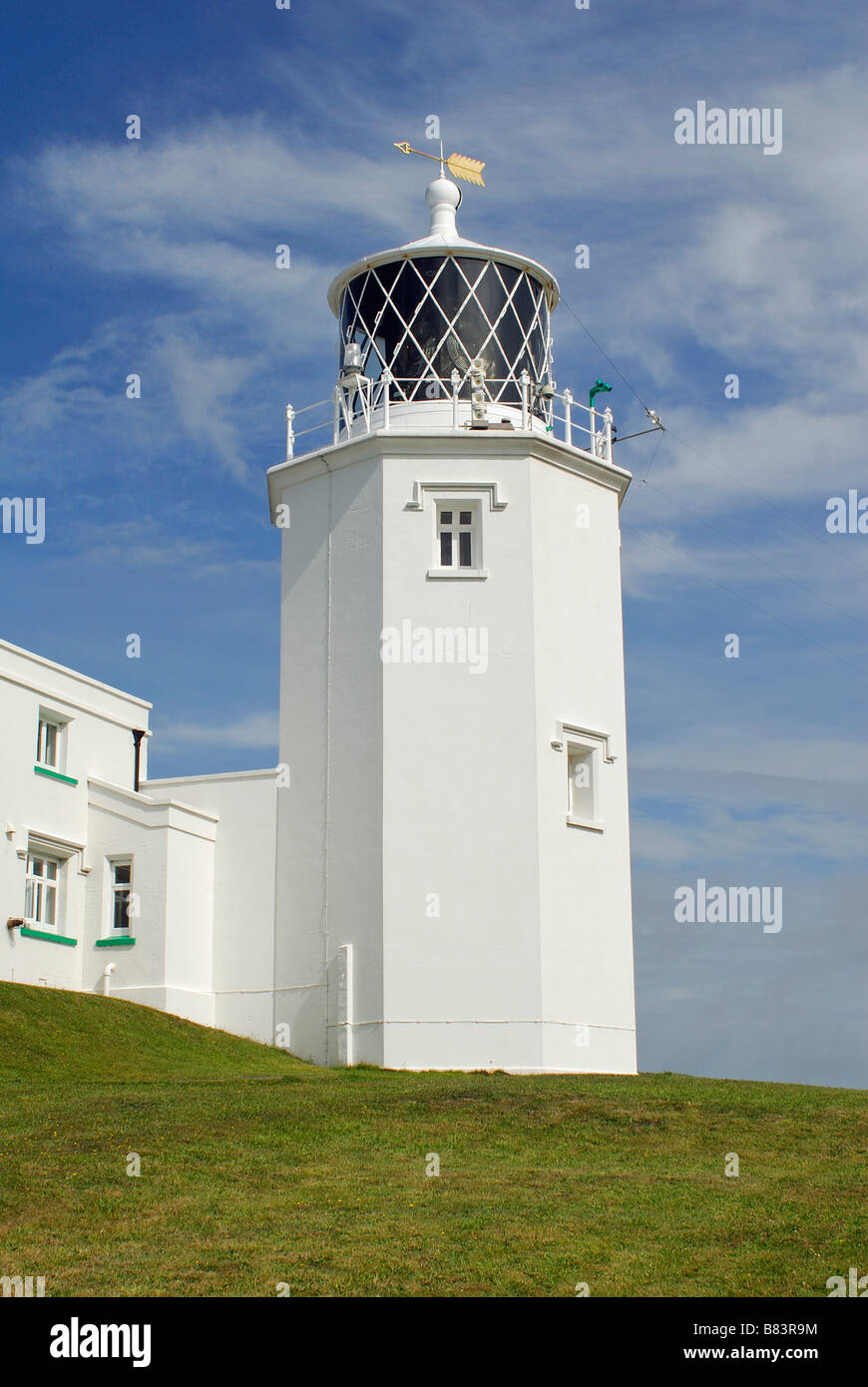 Lizard lighthouse Cornwall UK Stock Photo - Alamy