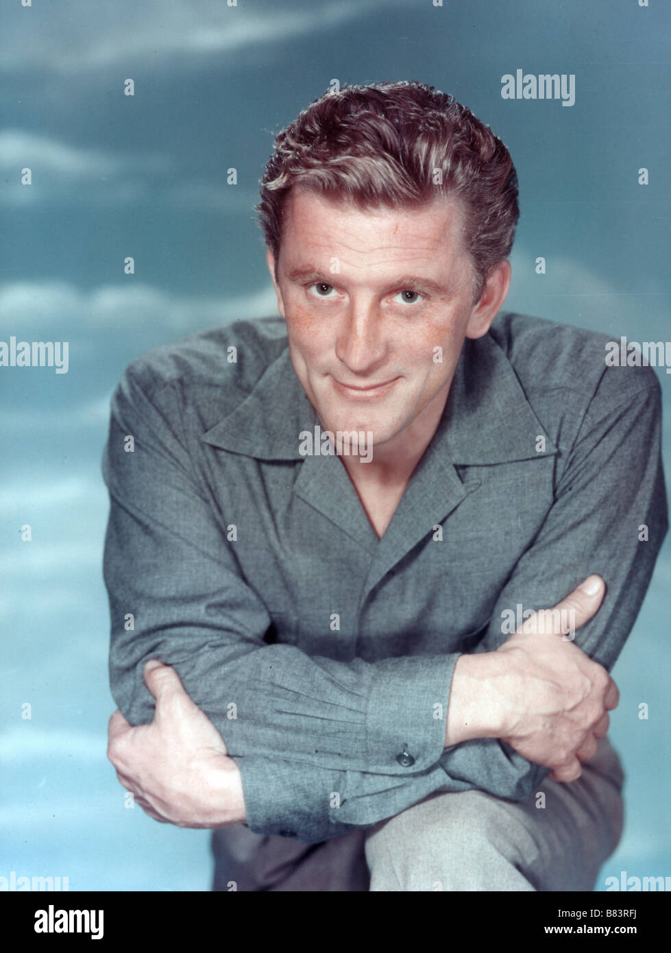Kirk Douglas 1955 Stock Photo - Alamy