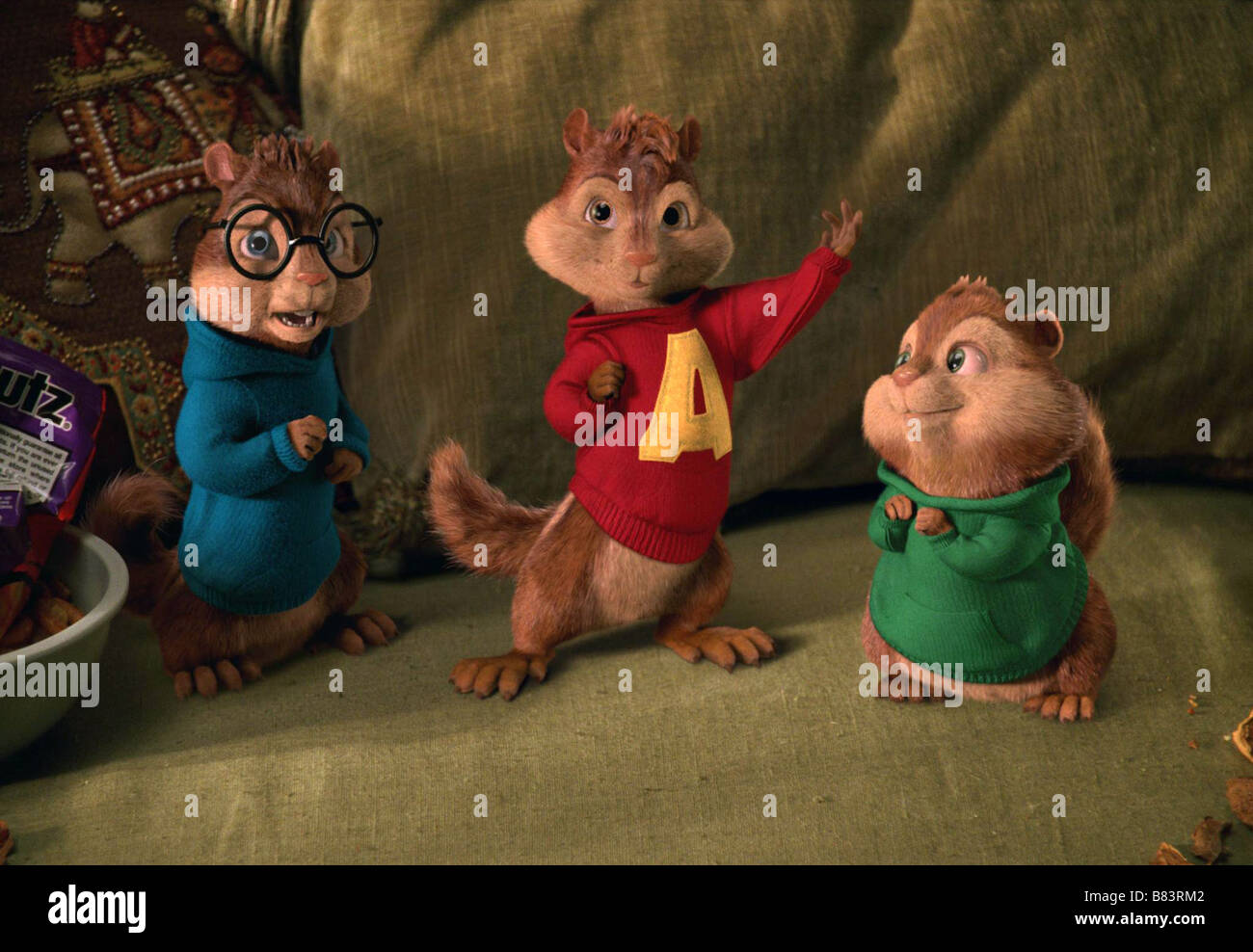Alvin and the Chipmunks Year : 2007 USA Director: Tim Hill Stock Photo ...