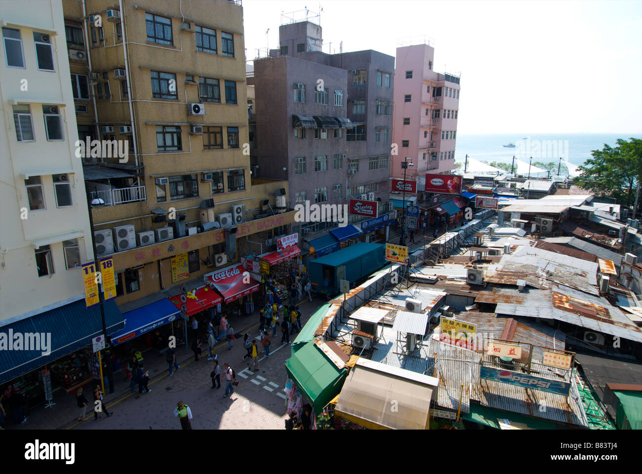 Stanley Market Hong Kong China Stock Photo - Alamy