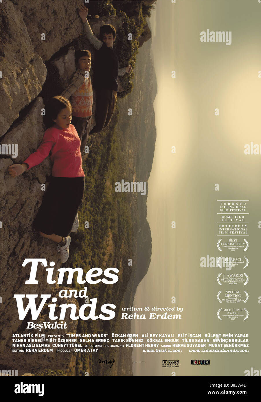 Des temps et des vents Bes vakit Year: 2006 - Turkey Affiche / Poster ...