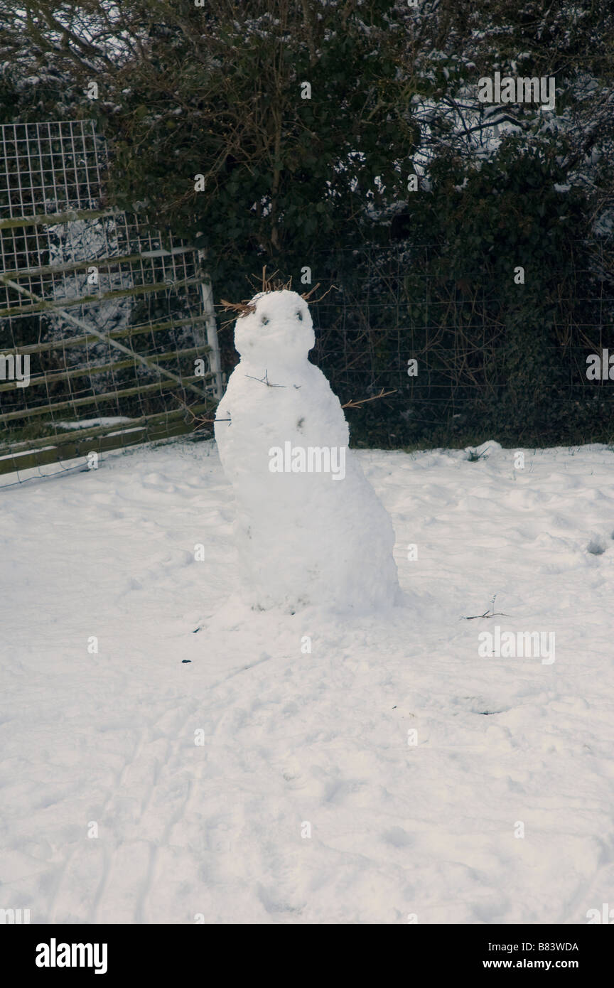 Sad snowman hi-res stock photography and images - Alamy