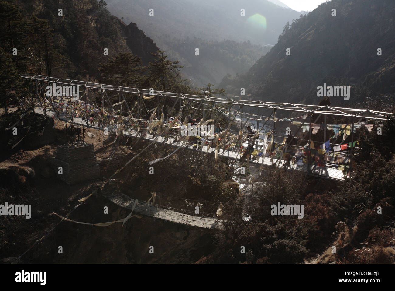 Bridge nepal hi-res stock photography and images - Alamy