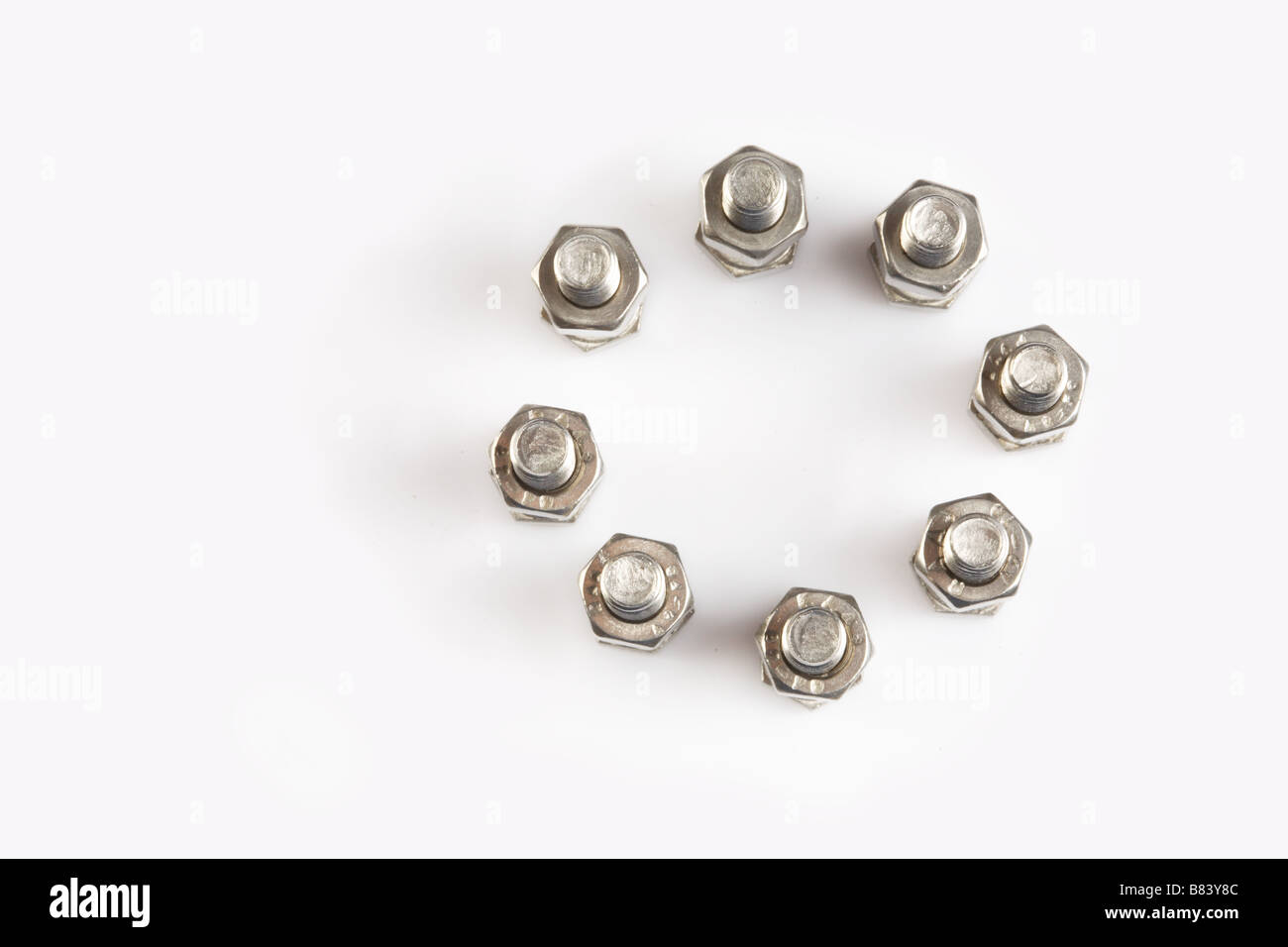 High angle view of screws hi-res stock photography and images - Alamy