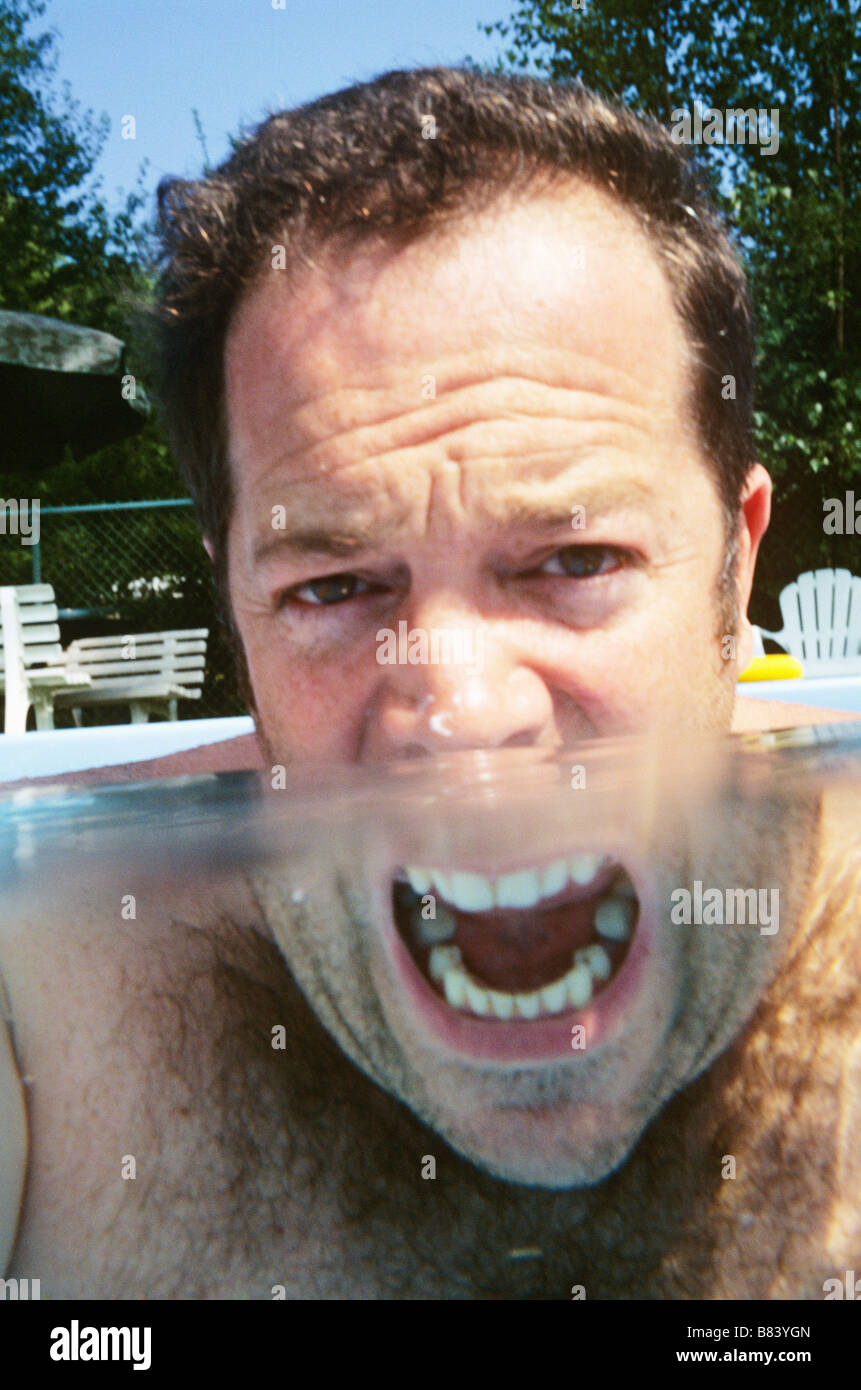 Afraid water swimming pool hi-res stock photography and images - Alamy