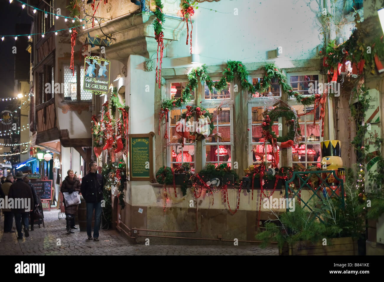 Le gruber restaurant strasbourg alsace hi-res stock photography and ...