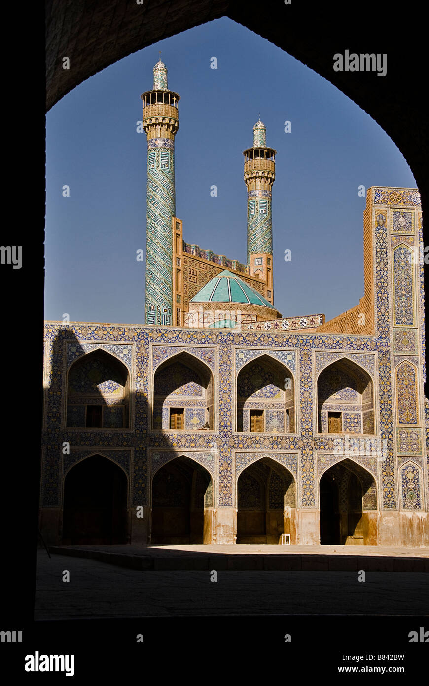 Iman s mosque Isfahan Iran Stock Photo - Alamy