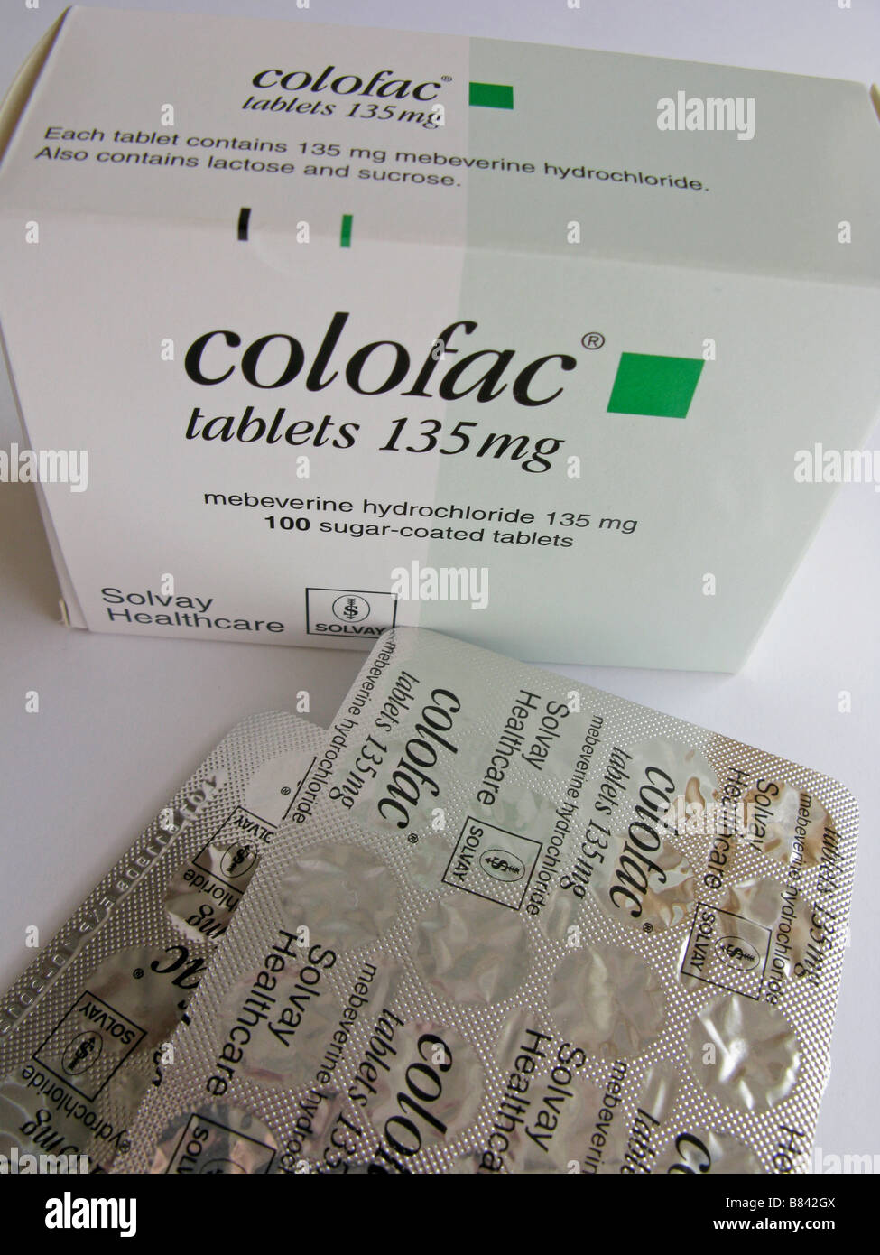 colofac mebeverine hydrochloride antispasmodic tablets for treating ...